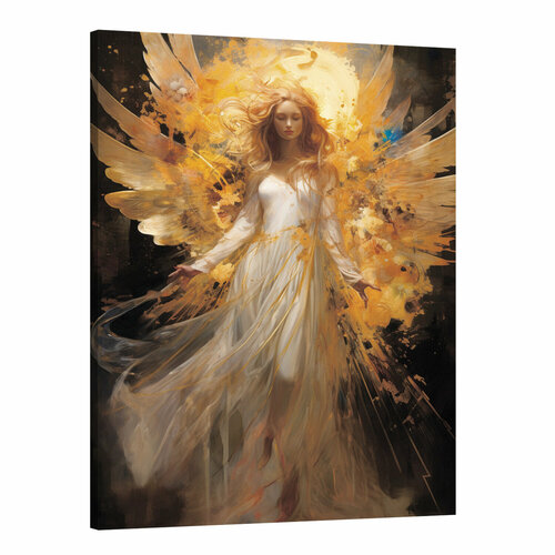 Интерьерная картина 50х70 "Ангел света"
