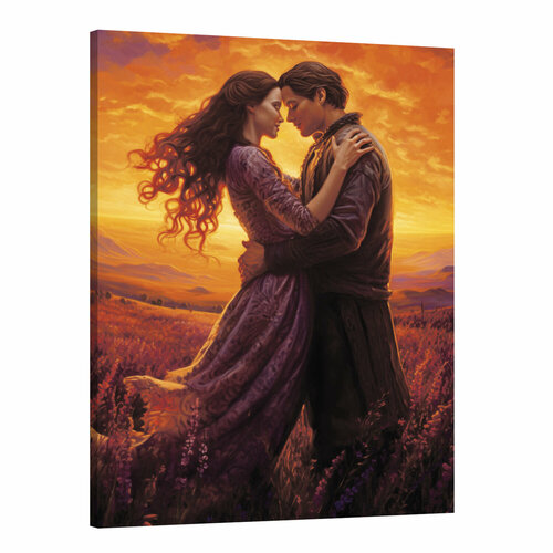 Интерьерная картина 50х70 "Эльфийская романтика"