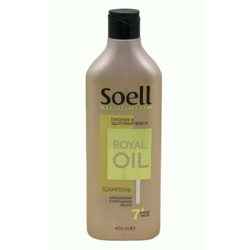 Soell Шампунь для волос Royal Oil Питание и здоровый блеск, 400 мл, 1 шт