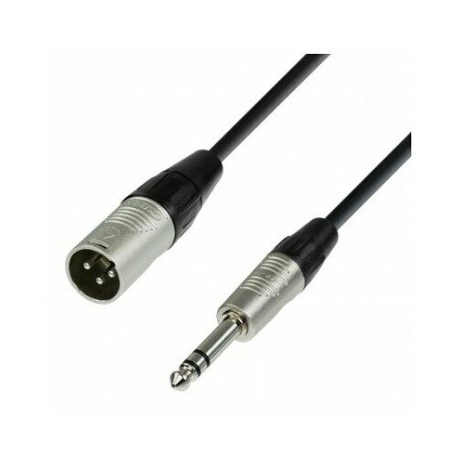 Кабель аудио 1xJack - 1xXLR Adam Hall K4 BMV 0030 0.3m