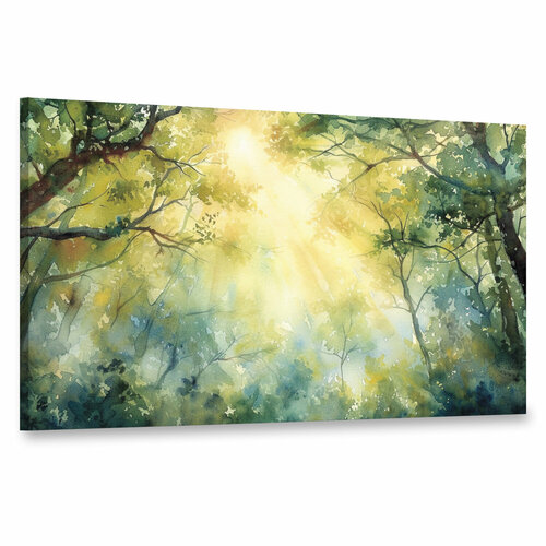 Интерьерная картина 100х60 "Нежность солнца"