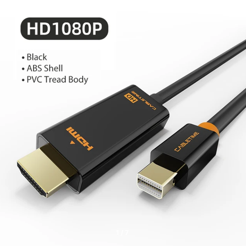 Кабель Mini DP to HDMI HD Displayport Thunderbolt 2