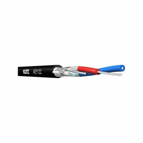 Klotz AEY122 цифровой кабель AES/ EBU, DMX, 110 Ом, 2 х 0,22мм, двойной экран