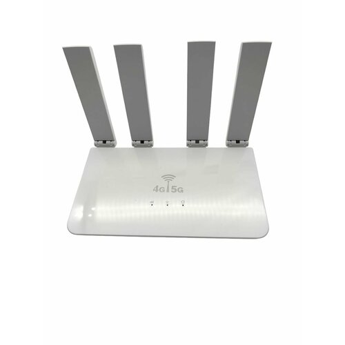 Роутер CPE-5, Wi-Fi, 4G-5G LTE, SIM карта, белый