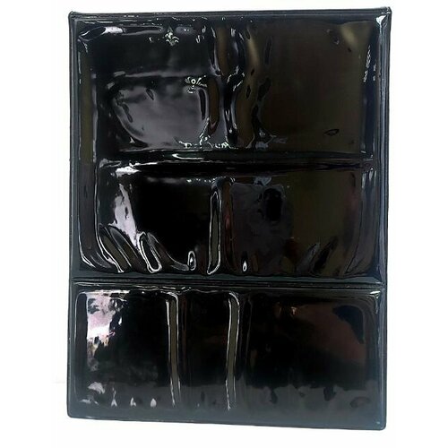 Зеркало настольное косметическое 17х23 см, черное