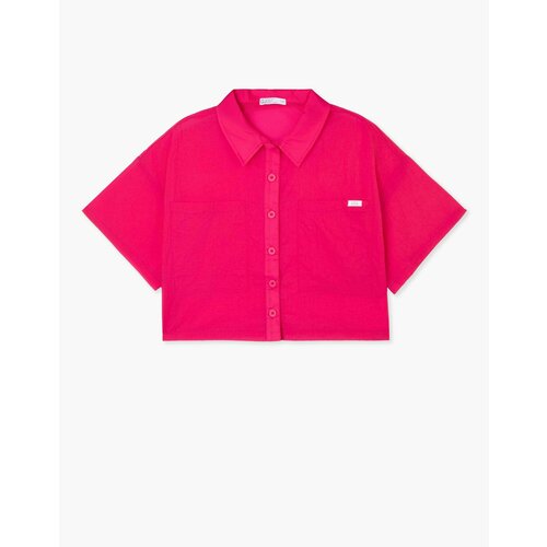 Рубашка Gloria Jeans, размер 14-16л/164-170, розовый