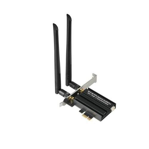 Сетевая карта Wi-Fi 6E 2.4GHz 5GHz 6GHz, Bluetooth 5.2 для компьютера PCI-E / Sellerweb F32