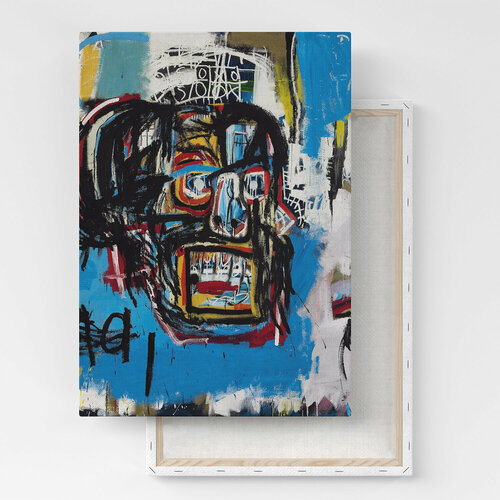Картина на холсте, репродукция / Basquiat J.M. - Баския Жан-Мишель / Размер 40 x 53 см