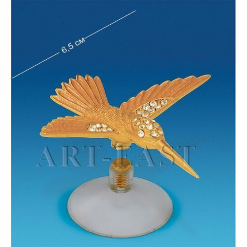 Фигурка на магните "Колибри" золотая AR-4133/1 Crystal Temptations 60064