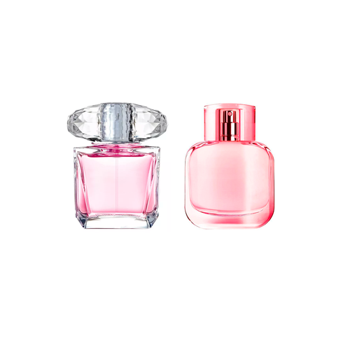 Подарочный набор для нее по мотивам Versace Bright Crystal, Lacoste L.12.12 Pour Elle Sparkling 2 по 2 мл