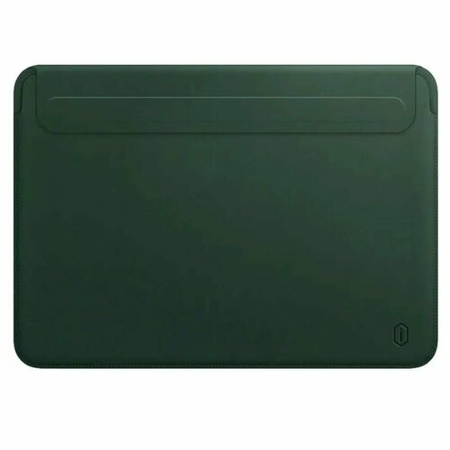 Чехол для ноутбука кожаный WiWU Skin Pro II на MacBook 12 дюймов (2015-2018 А1534) - Зеленый