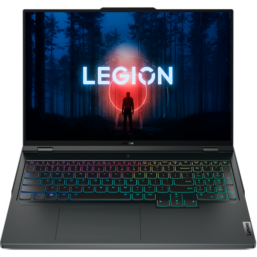 Ноутбук Lenovo Legion Pro 7 Gen 8 16" WQXGA IPS/AMD Ryzen 9 7945HX/32GB/1TB SSD/GeForce RTX 4090 16Gb/NoOS/RUSKB/серый (82WS003DRK)