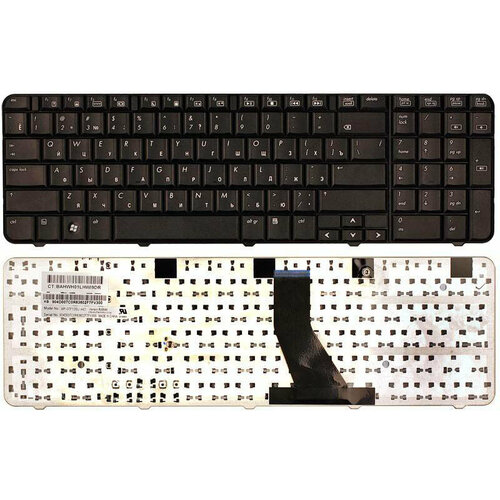 Клавиатура для ноутбука HP Compaq Presario CQ70-128 черная