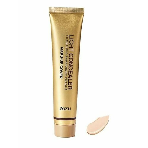 ZOZU Консилер для лица с эффектом сияния Light Sensitive Concealer, слоновая кость, 30 г