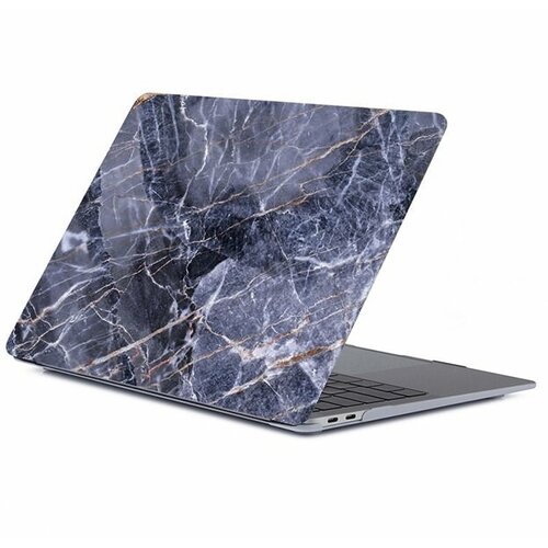 Чехол для MacBook Air 13 2020-2018 A1932, A2179, A2337 M1, пластик, Marble Graphite