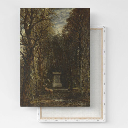 Картина на холсте, репродукция / Cenotaph to the Memory / Джон Констебл / Размер 30 x 40 см