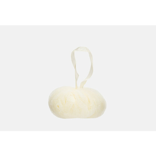 Мочалка со шнуром- люкс BASICARE, LUXE BATH SPONGE -CREAM 1шт