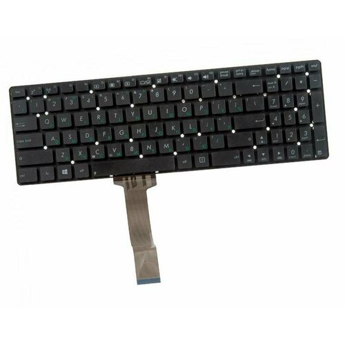Клавиатура для ноутбука ASUS x751, x751l, x751la, x751lav, x751ld, x751ldv, x751lk, x751ln, black, без рамки, гор. Enter ZeepDeep