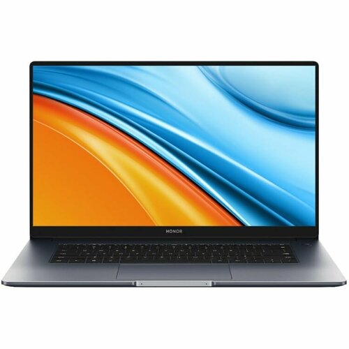 Ноутбук HONOR MagicBook 15.6' BMH-WFQ9HN (1920x1080, AMD Ryzen 5 5500U 2.1ГГц, RAM 16 ГБ, SSD 512 ГБ, AMD Radeon, без ОС) 5301AFVQ, космический серый, RU