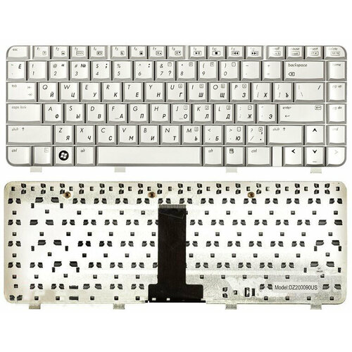 Клавиатура для ноутбука Compaq Presario V3023AU серебристая