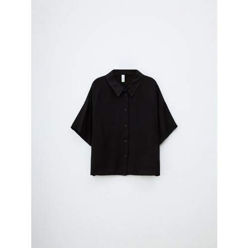 Блуза Sela, размер 140, черный