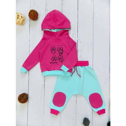 Комплект одежды BabyMaya, размер 28/92, розовый