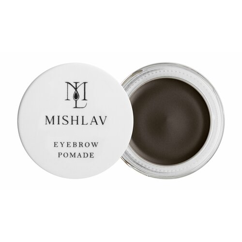 MISHLAV Помада для бровей Mishlav, 4 г, темно-коричневый
