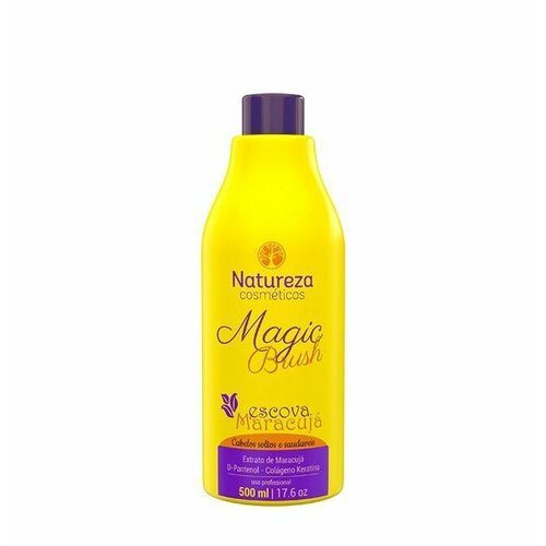 Кератин NATUREZA Magic Brush Maracuja 500 мл для пористых волос с высоким питанием