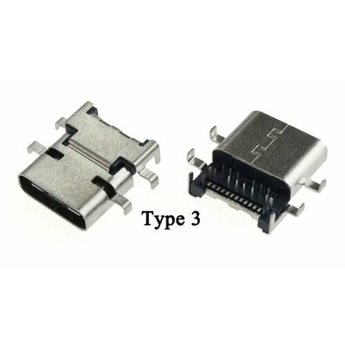 Разъем USB TYPE-C для ноутбука Lenovo ThinkPad E480 E485 E580 E585 R480 E590 VER-3