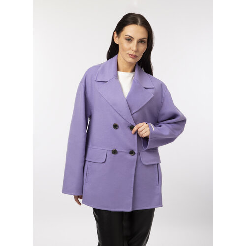 Пальто iBlues, размер 40, фиолетовый
