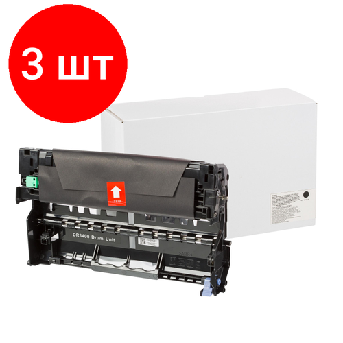 Комплект 3 штук, Драм-картридж Retech DR-3400 для Brother HL-L5000/DCP-L5500/MFC-L6800