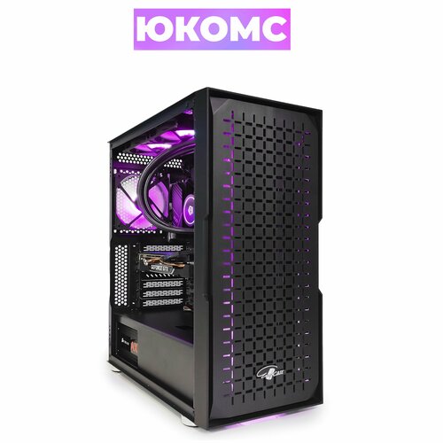 Игровой PC юкомс Core i9-13900F, GTX 1050 2GB, ssd 2TB, 64Gb DDR4, БП 600W DeepCool PF600, win 10 pro, Big black case