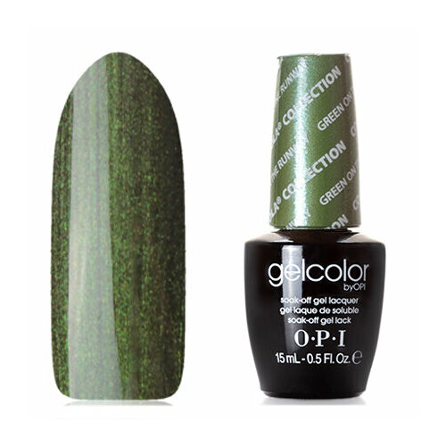 OPI GELCOLOR Гель лак Green On The Runway C18