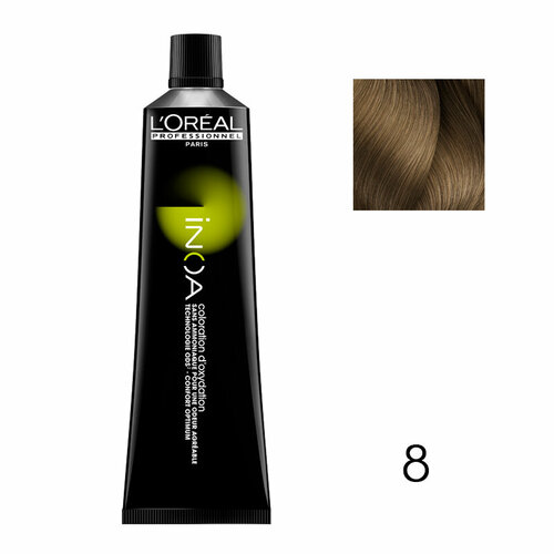 Краска для волос Inoa 8 60 гр L'Oreal Professionnel Inoa 8 60GRM VA4 60 гр