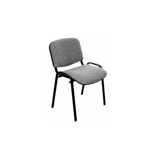 Стул (OLSS стул изо В-3 серый обивка - ткань износопрочная, рама окрашенная черной порошковой краской)