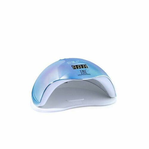 Лампа для гель-лака TNL "Brilliance" 72 W, UV/LED, таймер 10/30/60 с, перламутрово-голубая