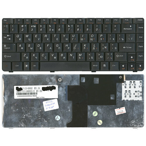 Клавиатура для ноутбука Lenovo 25-009352 черная