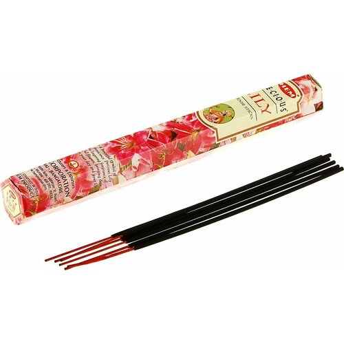 Hem Incense Sticks PRECIOUS LILY (Благовония драгоценная лилия, Хем), уп. 20 палочек.
