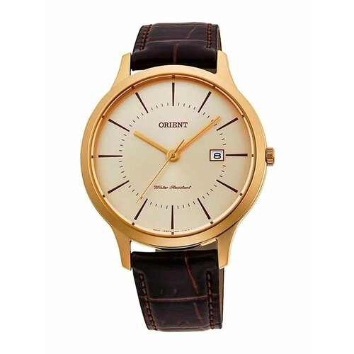 Наручные часы ORIENT 48118, коричневый, золотой