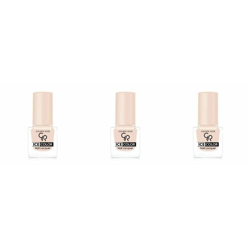 Golden Rose Лак для ногтей Ice Color Nail Lacquer, тон 235, 3 шт.