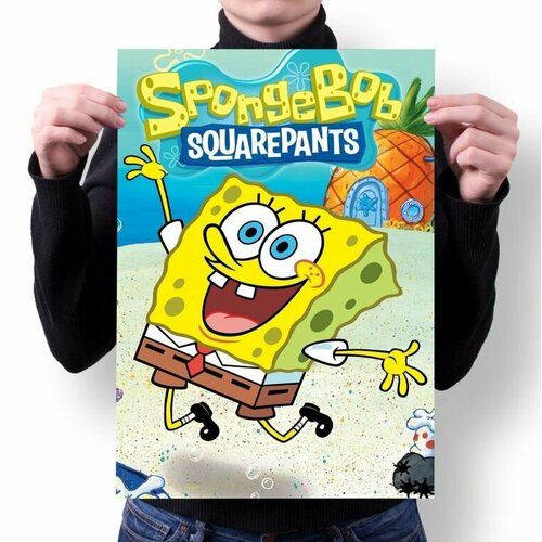 Плакат Губка Боб, SpongeBob №2, А2