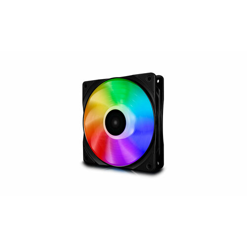 Deepcool Вентилятор Deepcool CF120 DP-FA-RGB-CF120-1, d120мм, 500-1500об./мин, подсветка (питание от мат. платы) (ret)