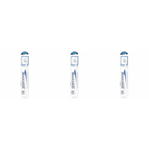 Sensodyne Зубная щетка "Бережный уход" для чувствительных зубов, мягкая, 3 шт
