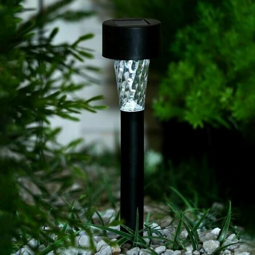 Садовый светильник на солнечной батарее Трапеция, 4.5 30 4.5 см, 1 LED, свечение белое 5 шт