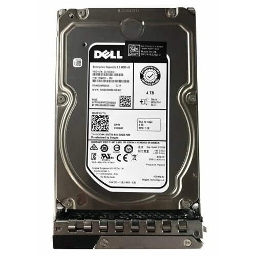 Жесткий диск Dell 22GCD 4Tb SAS 7200 3,5" HDD