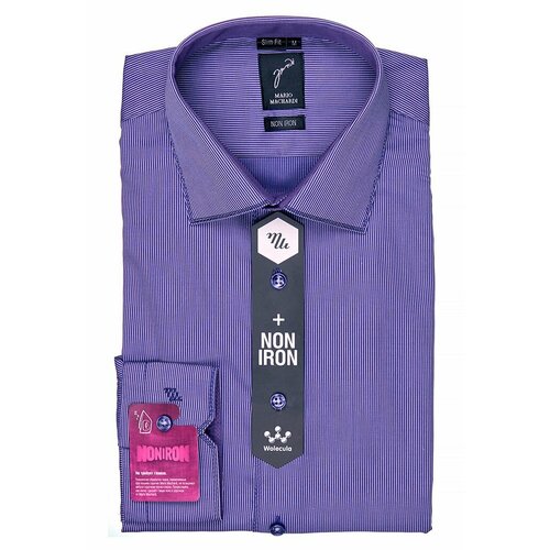 Рубашка Mario Machardi, размер XL, фиолетовый