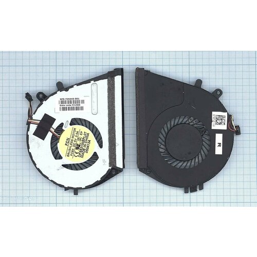 Вентилятор (кулер) для ноутбука HP EF50060S1-C130-S9A (4-pin)
