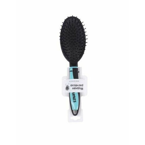 Farres cosmetics Расческа для волос массажная пластиковая, рукоять Soft-touch, 24 см