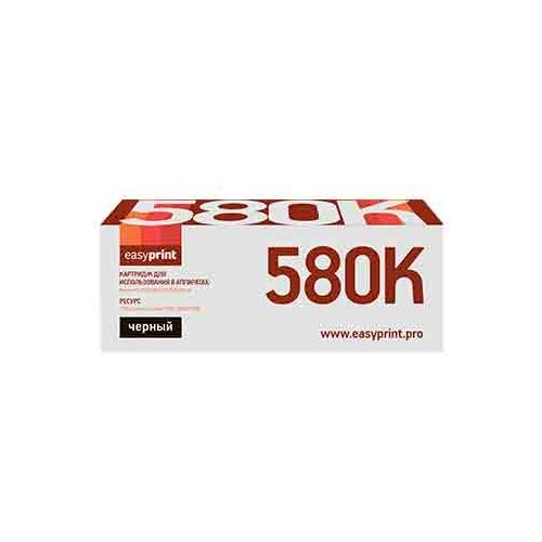 Картридж EasyPrint LK-580K, 3500 стр, черный