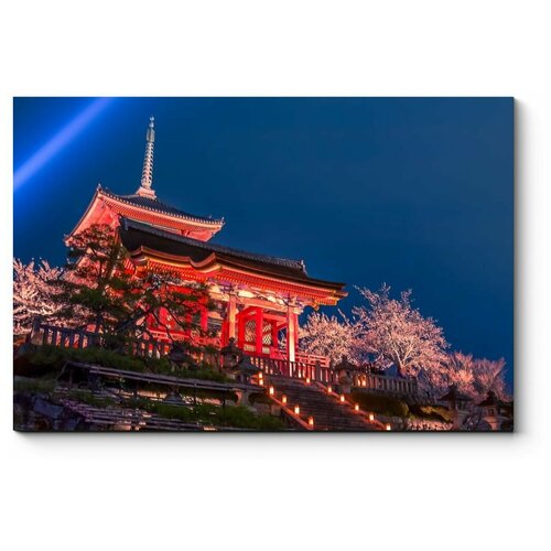 Модульная картина Праздник весны в Киото 30x20